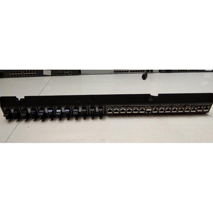 Jual IBM 45W0904 Patch Panel Cable Management 11 RJ-45 24 Fibre Channel ...