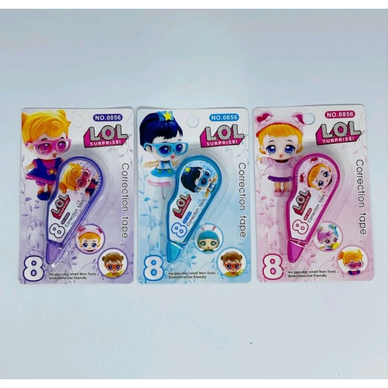 Jual TIPE-X ROLL / Correction Tape / Tipe-X Karakter lucu kecil / Tipe ...