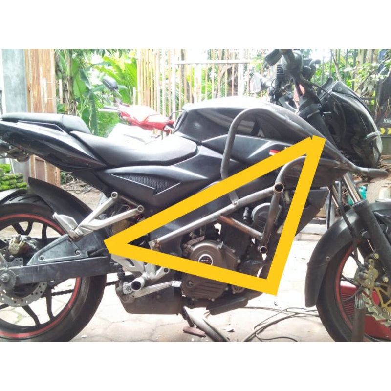 Jual Crashbar engineguard Kawasaki pulsar NS 200 | Shopee Indonesia
