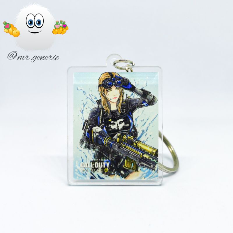 Jual Gantungan Kunci Karakter Alias Deep Diver CODM / Call Of Duty ...