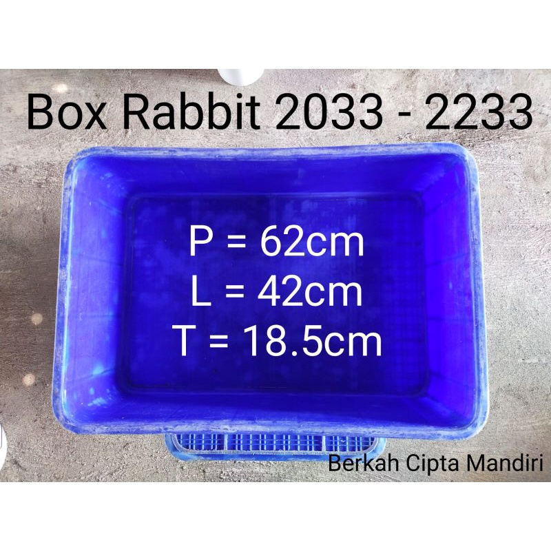 Jual Box Plastik Industri Box container Industri Rabbit 2033 Kandang ...