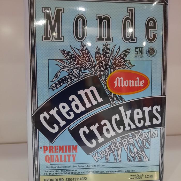 Jual MONDE CREAM CRACKERS KALENG | Shopee Indonesia