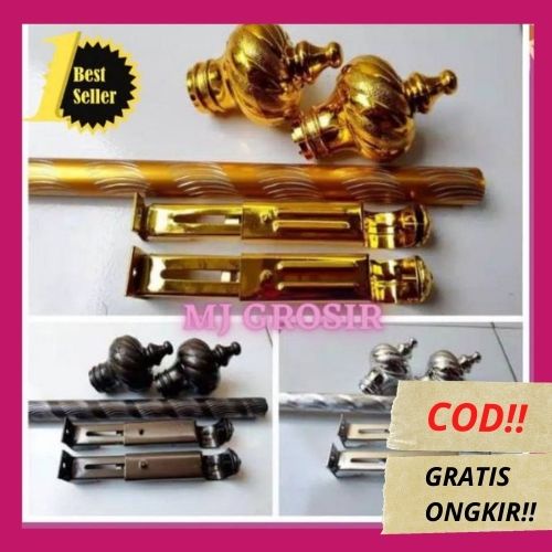 Jual *MJ*BATANG TIANG BESI GORDEN | BATANG GORDEN FULL SET | STIK PIPA ...