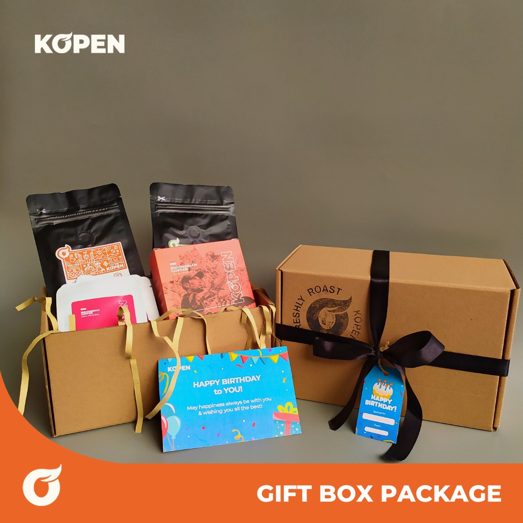 Jual Paket Kopi Custom | Paket/Hampers/Parsel/Gift Box Kopi | Shopee ...