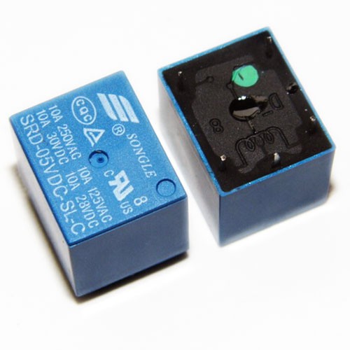 Jual Relay 5V 10A Songle SRD-05VDC-SL-C 5 Pin 5P SRD | Shopee Indonesia