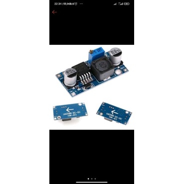 Jual LM 2596 adjustable dc-dc step down module | Shopee Indonesia