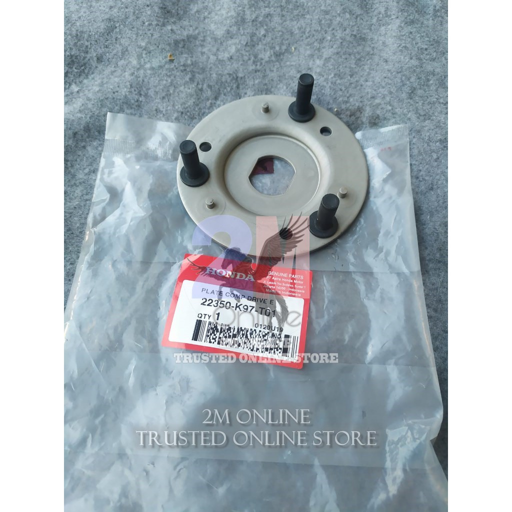 Jual 2m PLATE COMP DRIVE DUDUKAN KOPLING GANDA PCX 150 ORI AHM 22350 ...