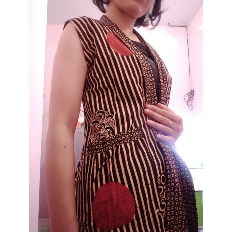 Jual Outer Batik Solo ASLI (Motif Lurik) | Shopee Indonesia