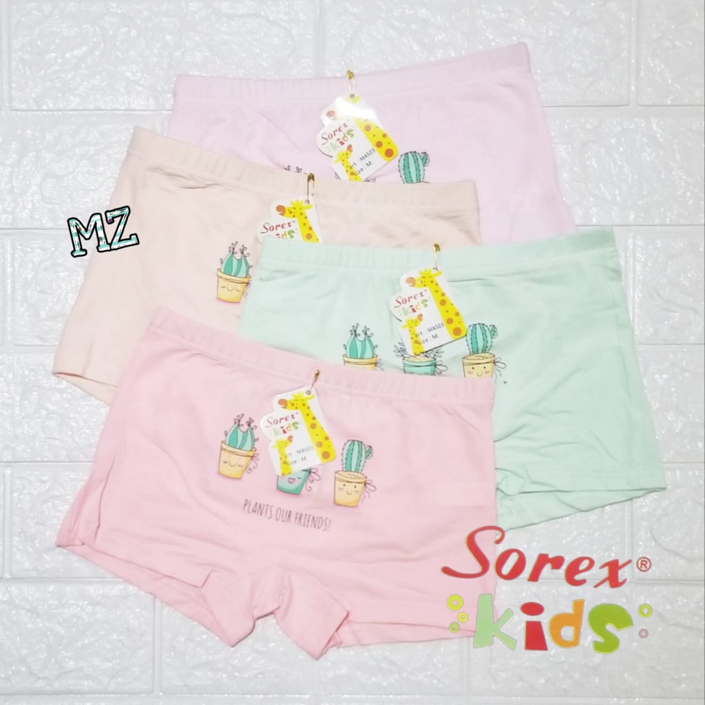 Jual Cd Boxer Anak Cewek Sorex MA503 Pendek | Celana Dalam Boxer ...