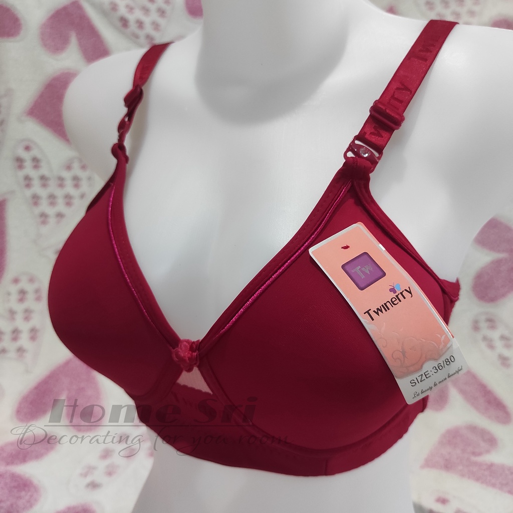 Jual BH/BRA TWINERRY PUSH UP TANPA KAWAT TYPE A/B | Shopee Indonesia
