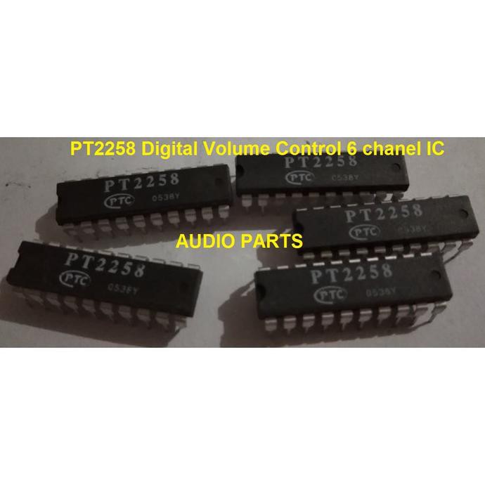 Jual Ic Pt2258 Dip-20 Ic For 6 Channel Volume Control Processor - Ptc ...