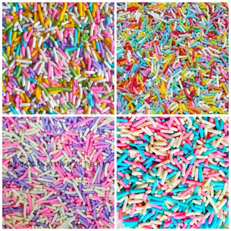 Jual Holden Meses - Mesis - Sprinkles Warna Warni 100grm | Shopee Indonesia