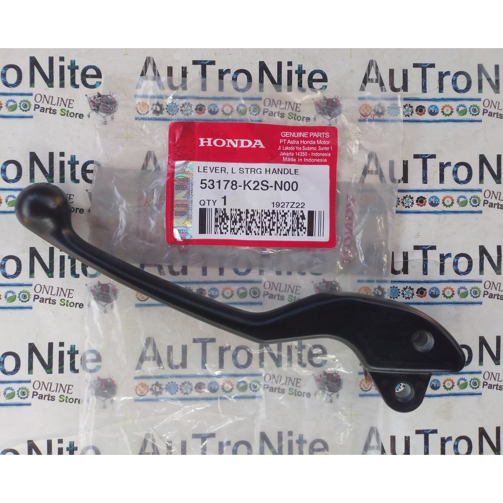 Jual Lever L Steering Handle Rem Kiri 53178-K2S-N00 Hitam Original ...
