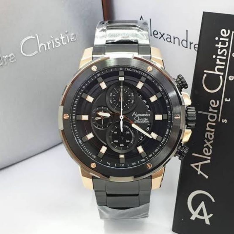 Jual Alexandre Christie Jam Tangan Pria [AC 6528/ Original] | Shopee ...
