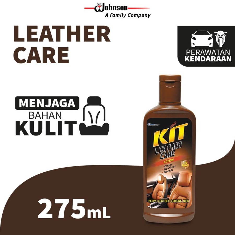 Jual Kit Leather Care Lotion Pembersih perawatan jok kulit mobil 250ml ...