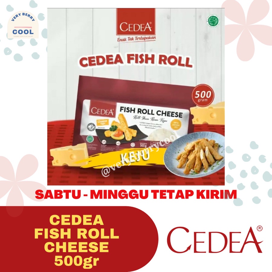 Jual Cedea Fish Roll CHEESE / KEJU 500gr Frozen Food | Shopee Indonesia