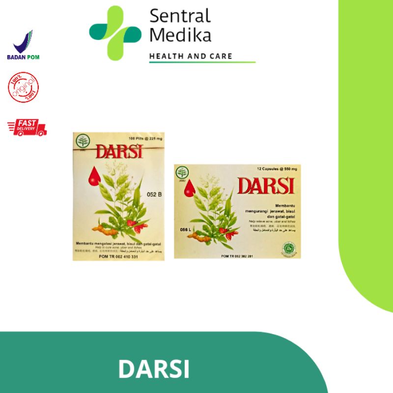 Jual DARSI KAPSUL / PILL | Shopee Indonesia