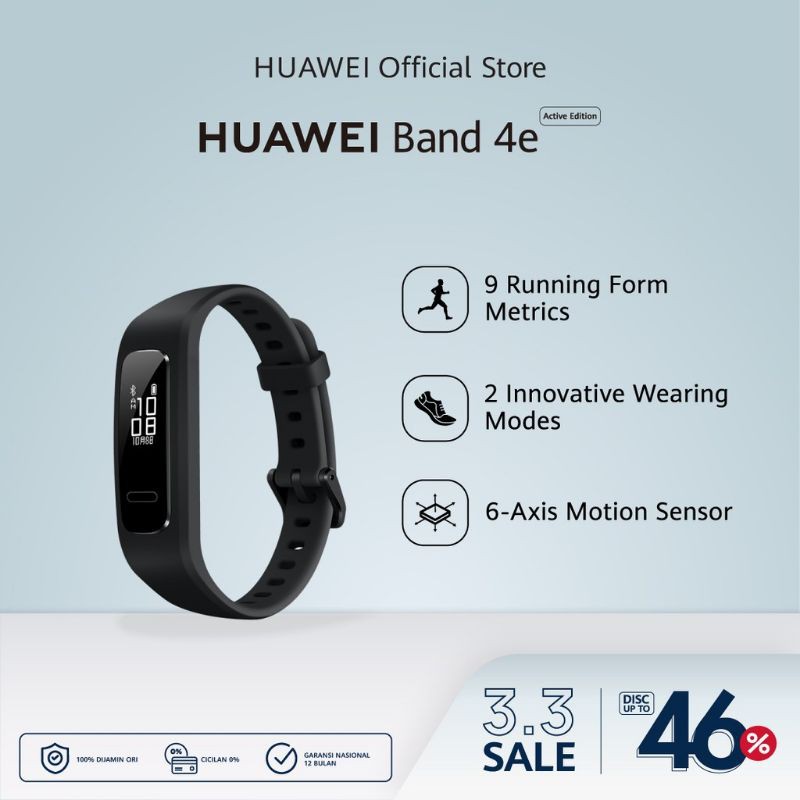 Jual Huawei Band 4e (Black) | Shopee Indonesia