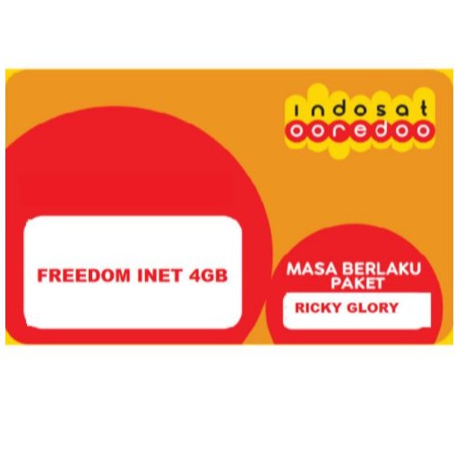 Jual VOUCHER INDOSAT FREEDOM INTERNET 4GB | Shopee Indonesia
