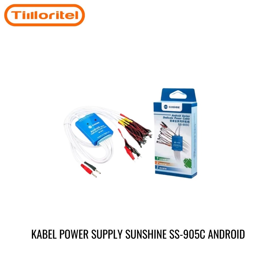 Jual KABEL POWER SUPPLY SUNSHINE SS-905C UNIVERSAL ANDROID UNTUK HANDPHONE | Shopee Indonesia