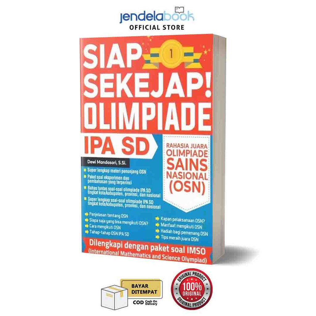 Jual Siap Sekejap! Olimpiade Ipa Sd Rahasia Juara Olimpiade Sains Nasional | Shopee Indonesia