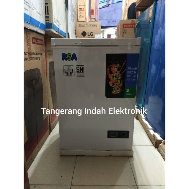 Jual Freezer Box RSA Chest freezer 110L CF-110 Freezer Daging Freezer ...