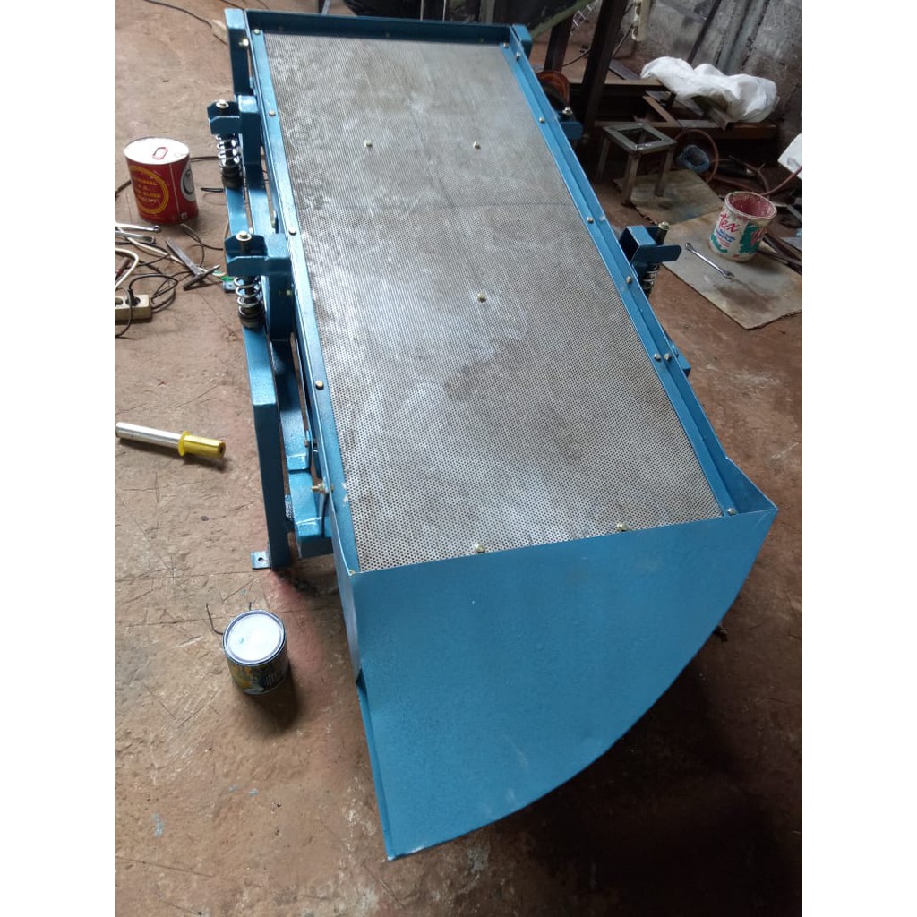 Jual Mesin Pengayak Pasir dan Tanah Sistem Getar | Shopee Indonesia