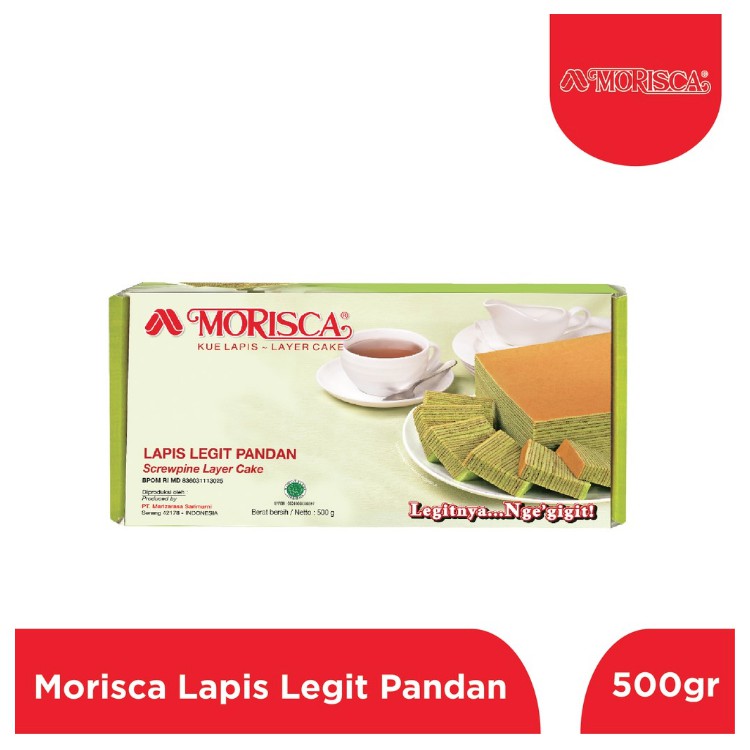 Jual MORISCA LAPIS LEGIT PANDAN / INDONESIAN LAYER CAKE | Shopee Indonesia