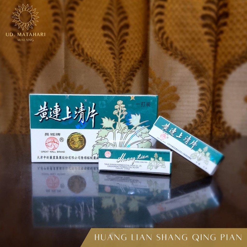 Jual HUANG LIAN SHANG QING PIAN (HUANG LIEN SHANG CHING PIEN) - ECER 1 ...