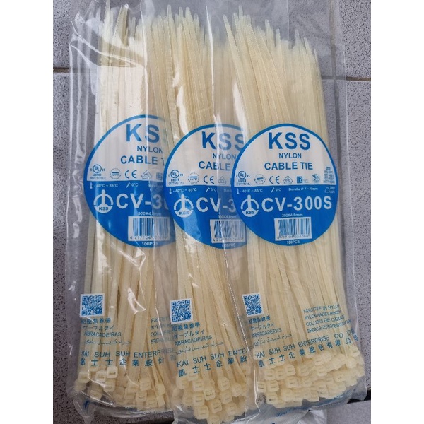 Jual Cable ties KSS 4,8mm putih | Shopee Indonesia