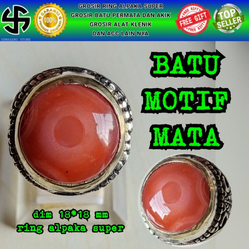 Jual BATU SULAIMAN MOTIF MATA | Shopee Indonesia
