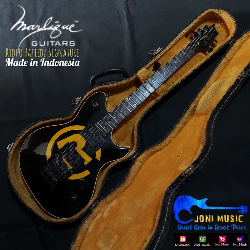 Jual Gitar Marlique Ridho Hafiedz Slank | Shopee Indonesia