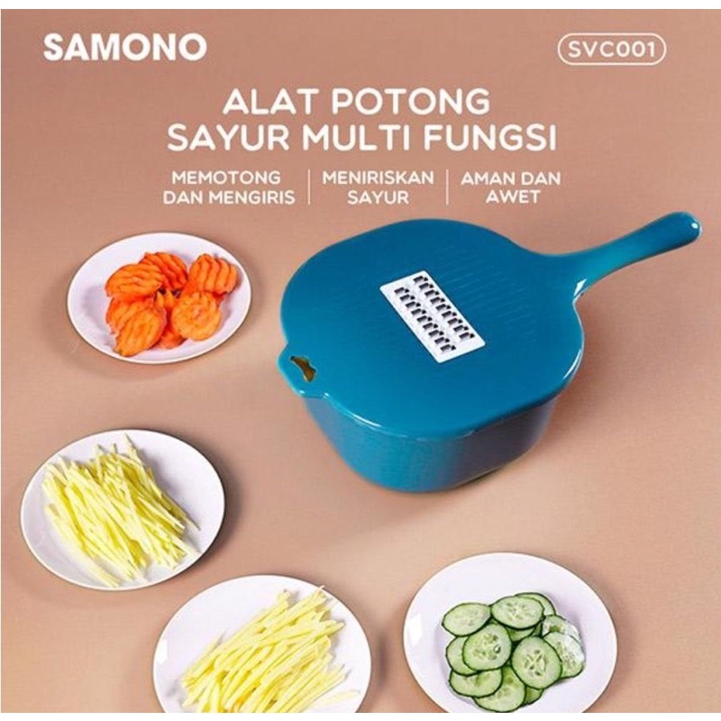 Jual ALAT POTONG SAYUR MULTI FUNGSI SAMONO (SVC001) | Shopee Indonesia