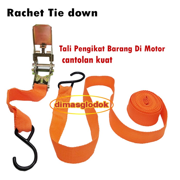 Jual Tali Ikat Barang Ratchet Tie Down Krek Trek Tali Pengikat | Shopee ...