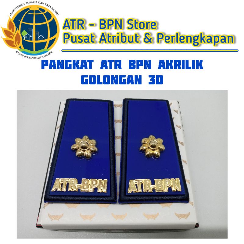 Jual PANGKAT ATR BPN 3D AKRILIK EXCLUSIVE TERBARU | Shopee Indonesia