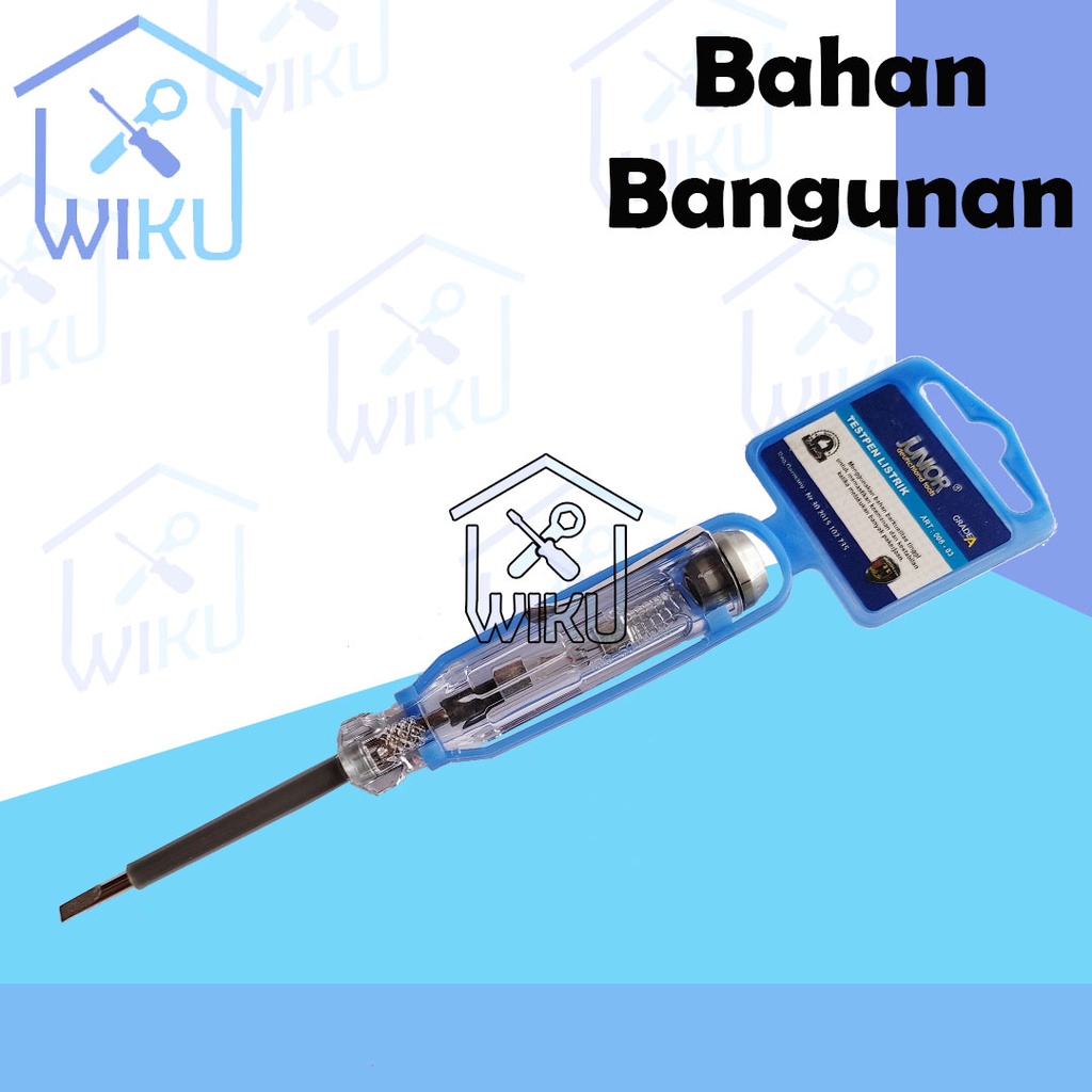 Jual JUNIOR Obeng Tespen Listrik Testpen Tester Cek Arus Listrik 220v ...