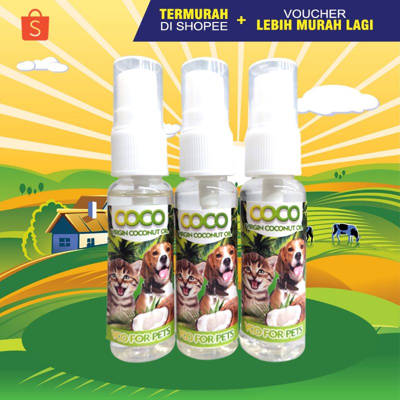 Jual COCO VCO 30 - Obat Jamur Scabies Untuk Kucing Anjing Kelinci ...