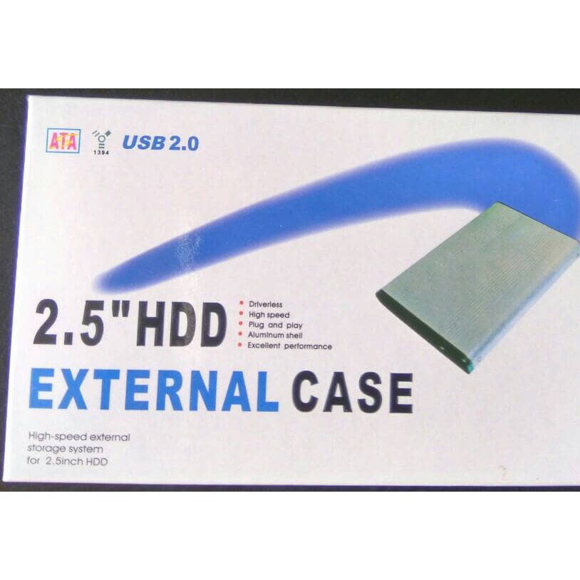 Jual External Casing 2.5" Inch Sata Usb 2.0 Hardisk/ Hdd Enclosure ...