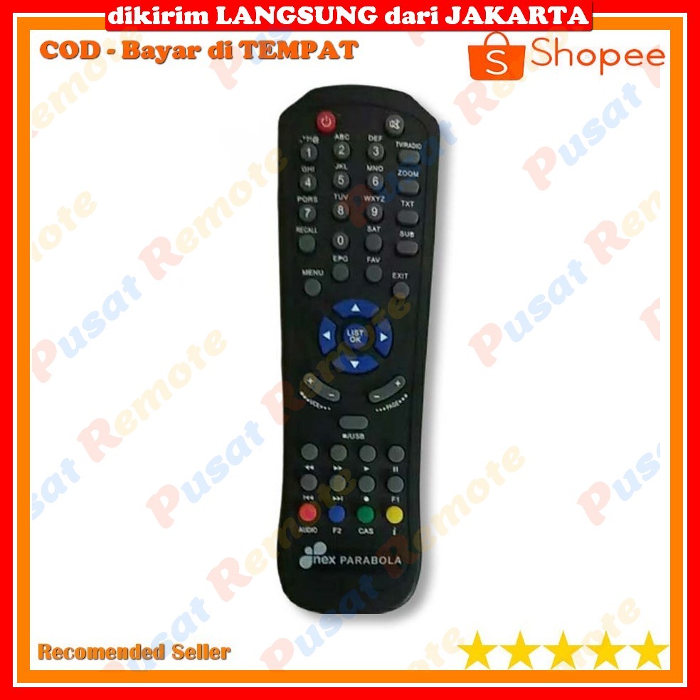 Jual Remot Remote Reciever Parabola Nexparabola MATRIX GARUDA BERGER S2 ...
