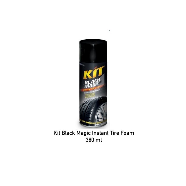 Jual KIT Black Magic Instan Tire Foam 450 ml | Shopee Indonesia