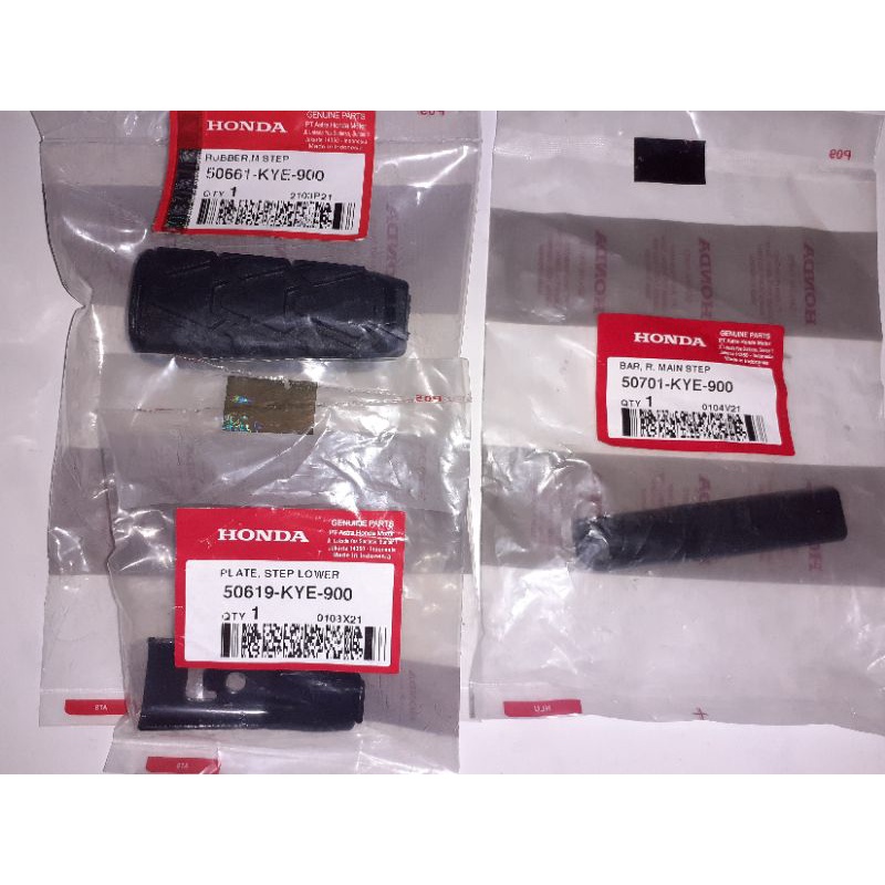 Jual Foot step verza original baru 100%, asli stock bengkel resmi Honda ...