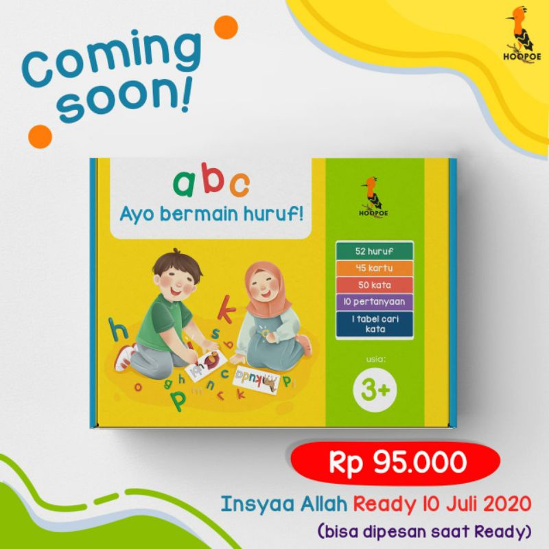 Jual abc, Ayo Bermain Huruf/ buku anak/ belajar abc/ belajar huruf/ ide ...