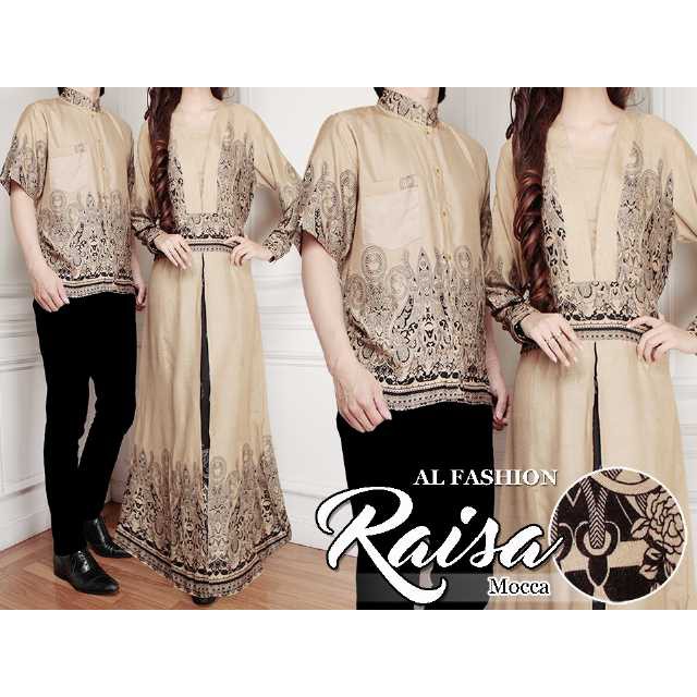 Jual Couple Raisa Batik Baju Kondangan Wisuda Resmi Keluarga Murah A074 ...