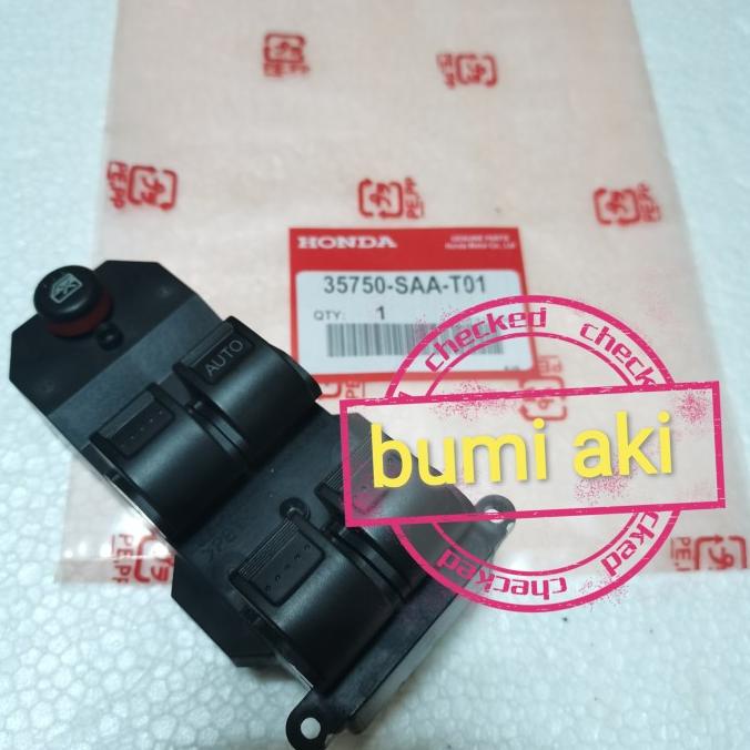 Jual SAKLAR POWER WINDOW KANAN RH ORIGINAL JAZZ STREAM CRV GEN 2 CITY ...