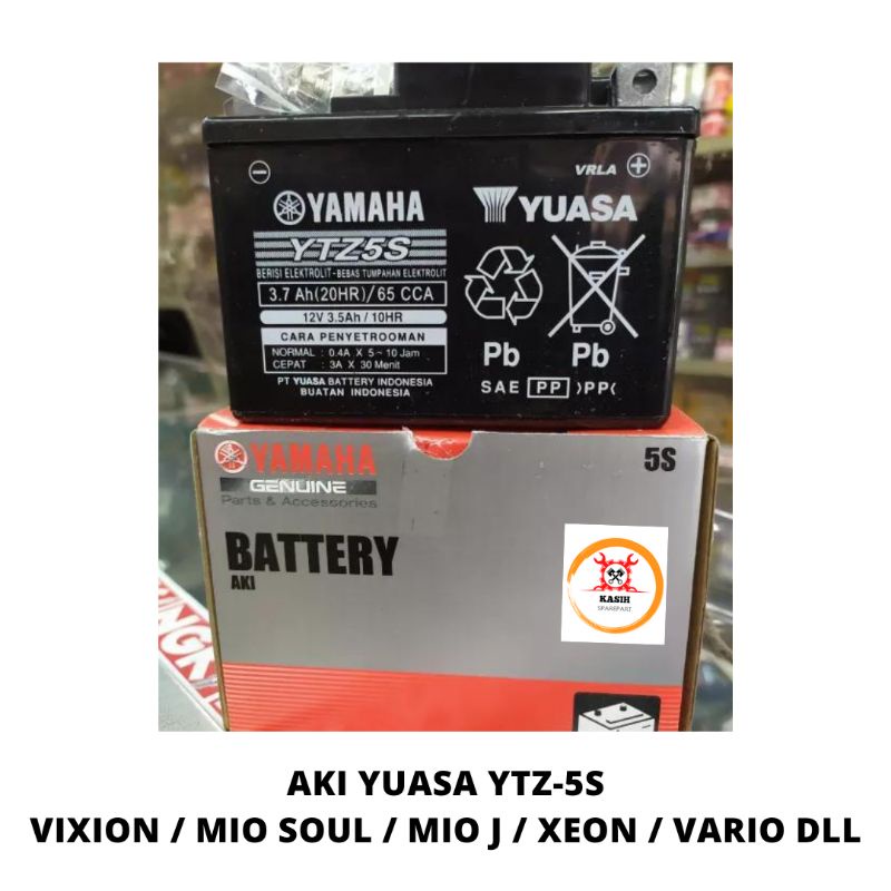 Jual Aki Yuasa YTZ-5S Original | Shopee Indonesia