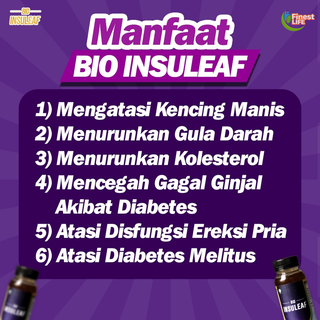 Jual Bio Insuleaf - Solusi Atasi Kencing Manis, Diabetes Melitus, Cegah ...