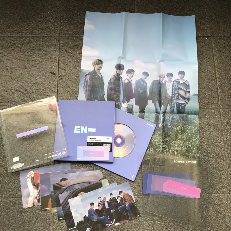 Jual ALBUM ONLY ENHYPEN DAWN VER (qr code+poster) | Shopee Indonesia
