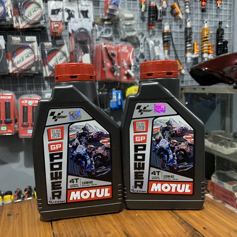 Jual oli mesin motul gp power 4t 10w-40 1liter | Shopee Indonesia