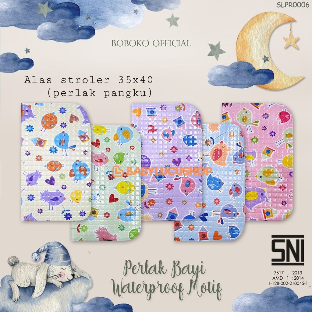 Jual Alas Stroler Perlak Pangku Ompol Bayi Alas Stroller Anti Air Bayi ...
