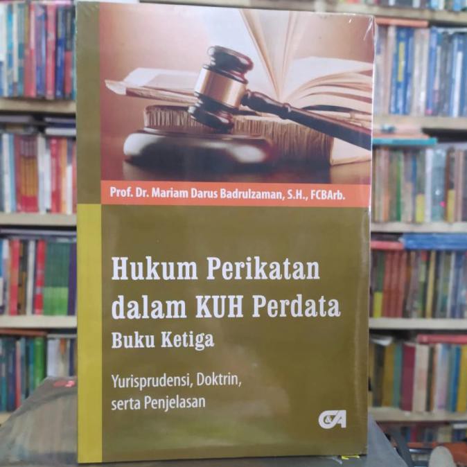 Jual New Product / Buku Hukum Perikatan Dalam Kuh Perdata Edisi Ketiga (3) - Mariam Darus ...